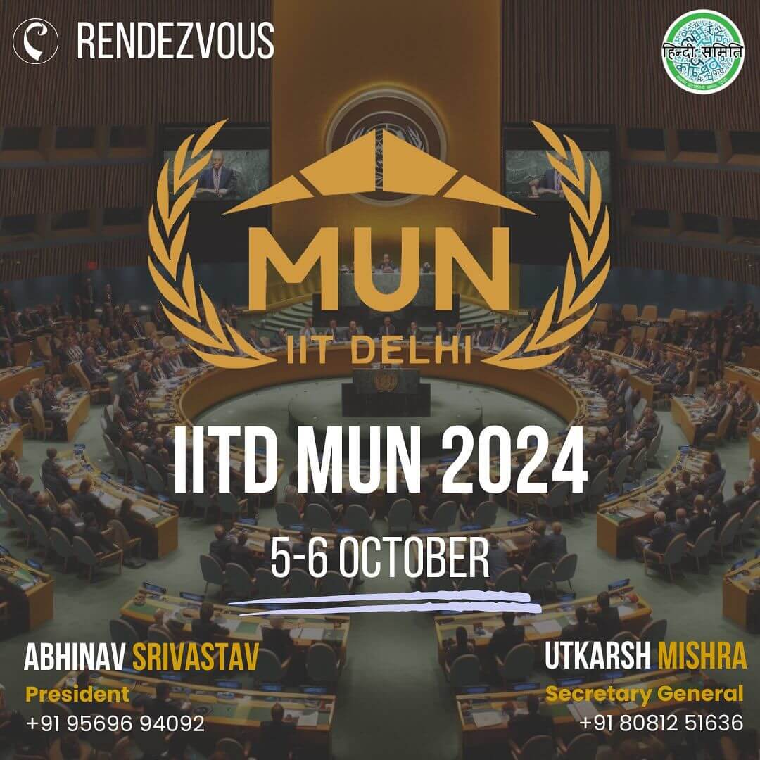 IIT Delhi MUN’24 Promises To Be More Exciting And Eventful With Cash ...