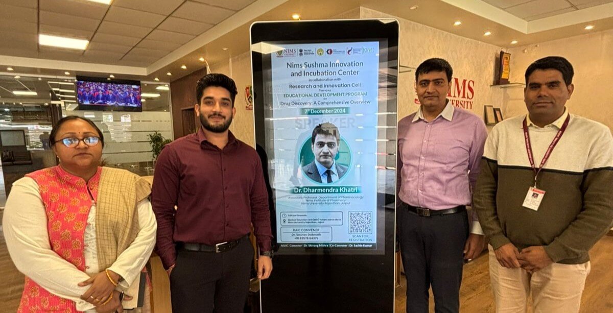 NIMS University Hosts Landmark Educational Development Program on Drug ...
