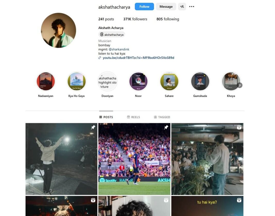 Top 8 Indian Musician's Instagram Handles To Follow In 2025