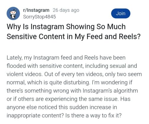 ResearchED: Why Is Instagram Showing More Sensitive And Inappropriate ...