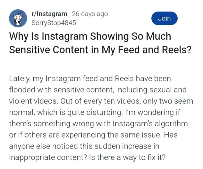 ResearchED: Why Is Instagram Showing More Sensitive And Inappropriate ...
