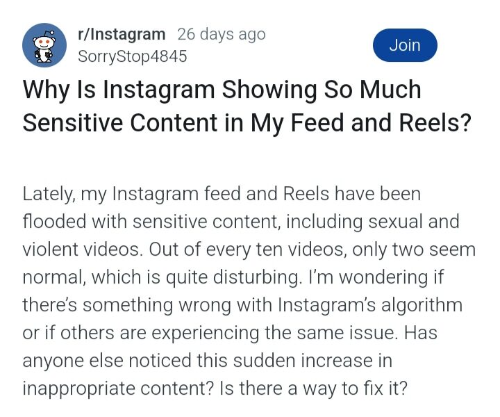 ResearchED: Why Is Instagram Showing More Sensitive And Inappropriate ...