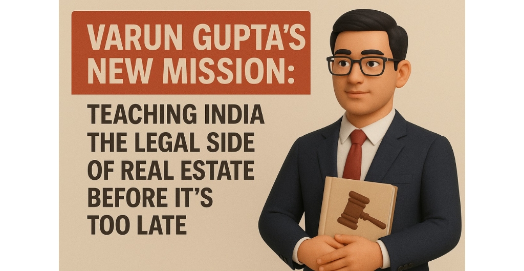 Varun Gupta’s New Mission: Teaching India the Legal Side of Real Estate ...