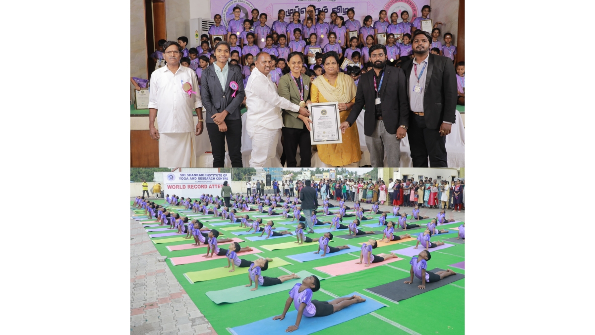 Sri Shankari Institute celebrated its anniversary, Yoga Day, and a ...
